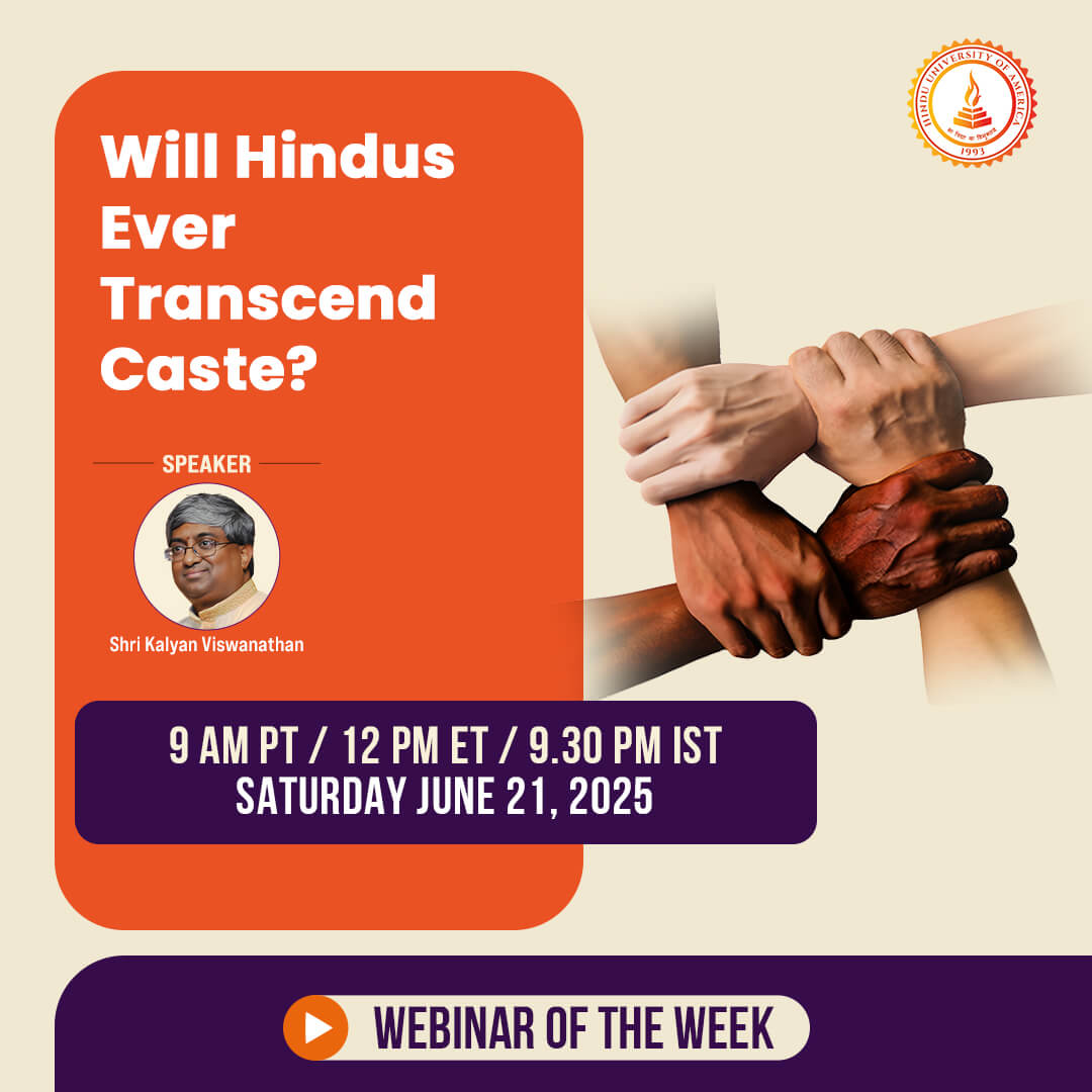 Will Hindus Ever Transcend Caste? - Hindu University of America